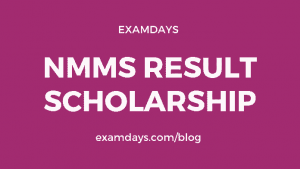NMMS Result 2023 Released 8th Class State Wise Results mhrd.gov.in
