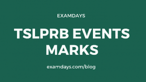 TSLPRB Events Marks 2021 Telangana Police TSLPRB Events Marks List