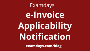 e-Invoice Applicability Notification 2023 GST Notification PDF