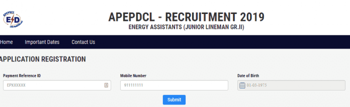 APEPDCL JLM Application Form 2023 Energy Assistant Online Form