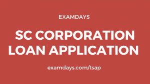 SC Corporation Loans AP Application Form 2025 Loan Status