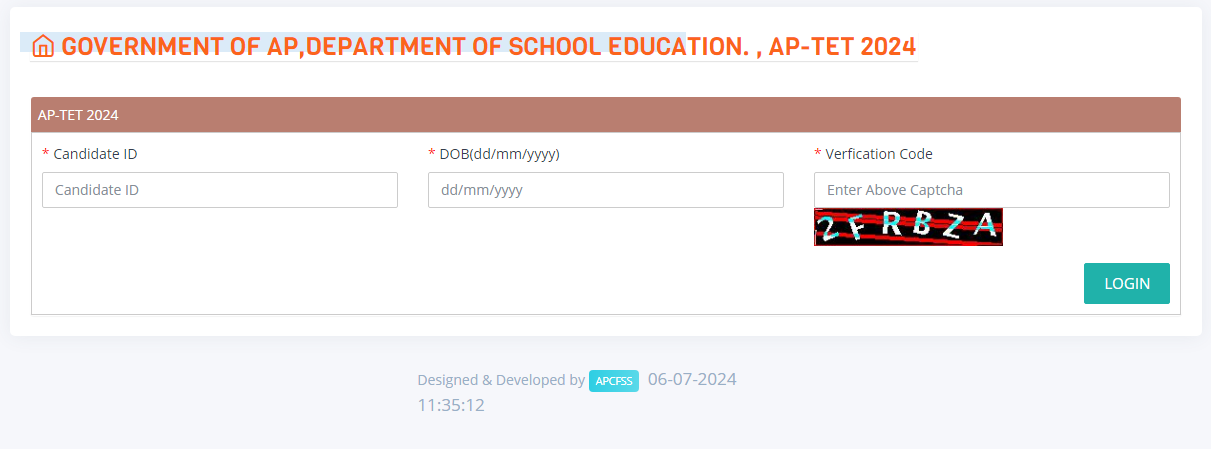 AP TET Online Application 2025 Last Date to Apply